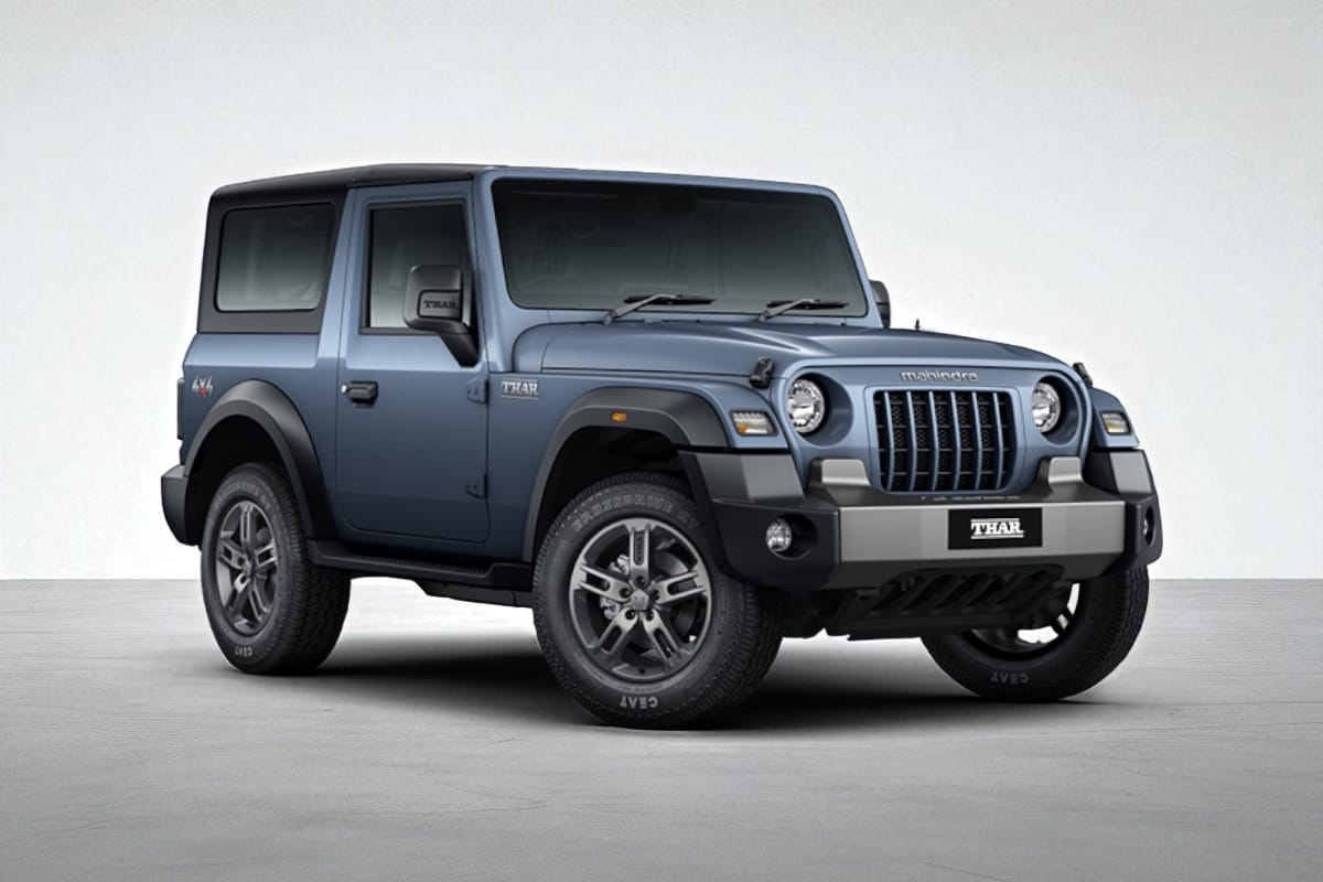 Mahindra Thar Color Battleship Grey Image – Thar Photos in India ...